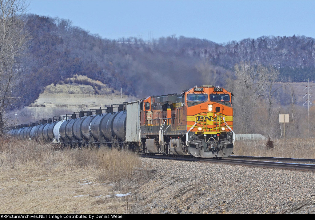 BNSF 4501, BNSF's Aurora Sub.